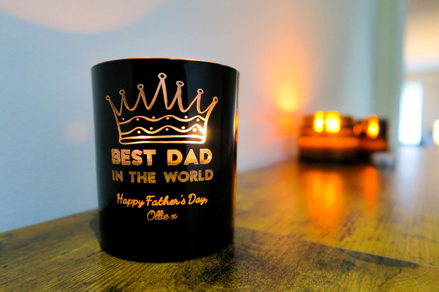 Fathers Day Glow Candle (116)